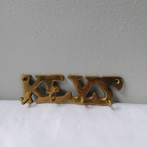 Vintage | Wall Decor | Wall Hanging Key Holder Plaque | Poshmark